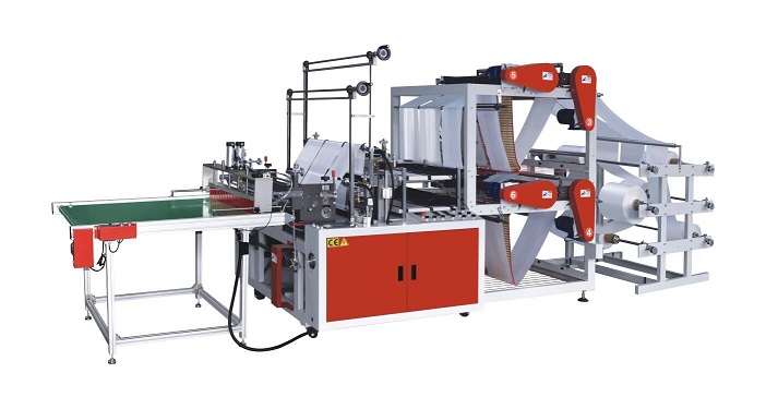 New Design 6 lines Automatically Shopping bag making machine ...